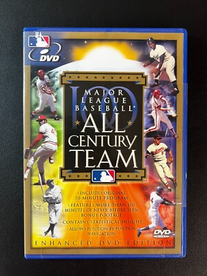 Major League Baseball All Century Team Enhanced Edition DVD SEALED! | eBay