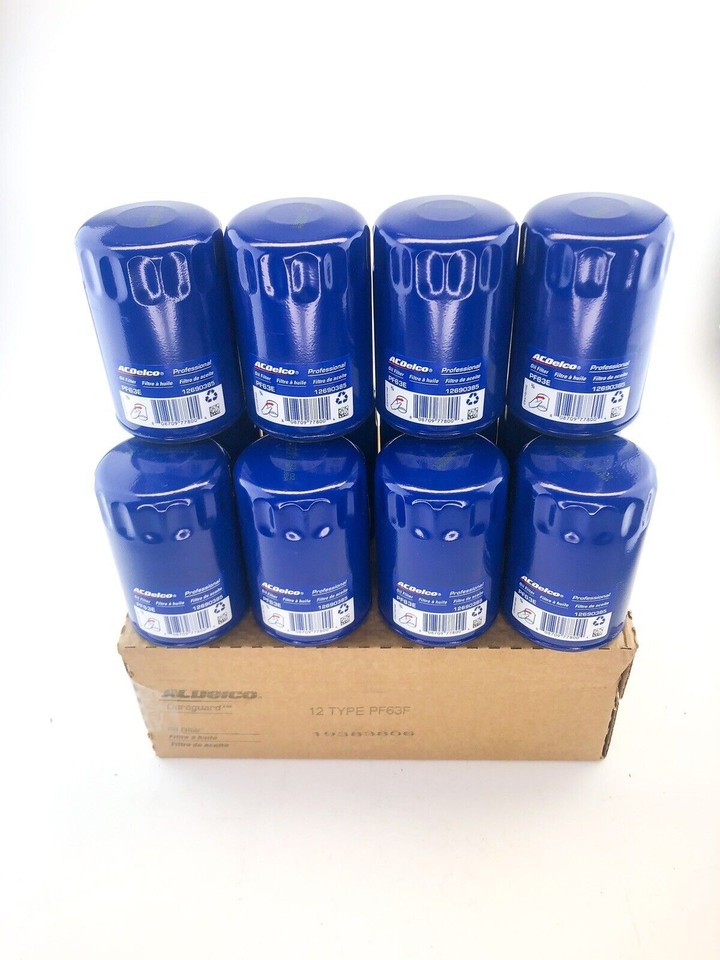 NEW Engine Oil Filter ACDelco Pro PF63F DURAPACK PF63F BULK 12 PER CASE ...
