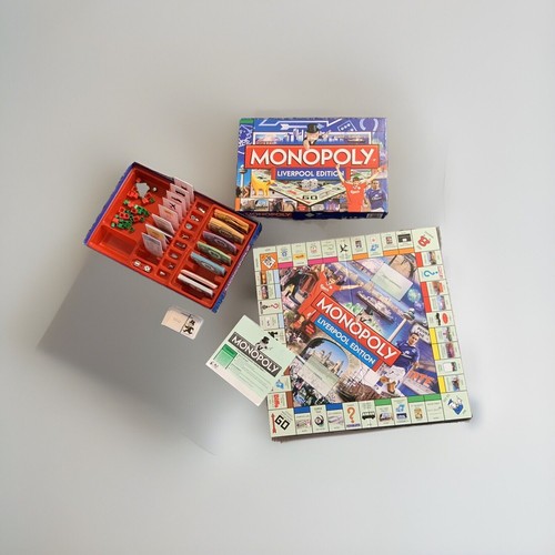 Monopoly Liverpool Limited edition Hasbro Games Boardgame | COMPLETE ...