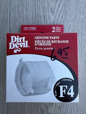 Dirt Devil Scorpion Cordless Filter Type F4 | eBay