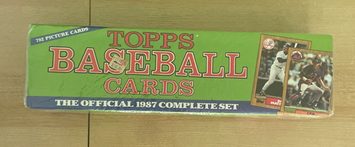 1987 Topps Baseball Sealed Complete Set 792 Cards B2673 | eBay