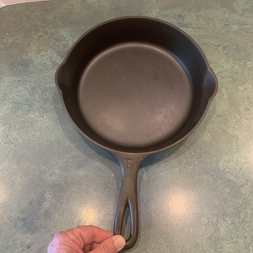 Griswold Cast Iron Skillet #6, Large Block Logo, EPU, 699 B *Level *Lye ...