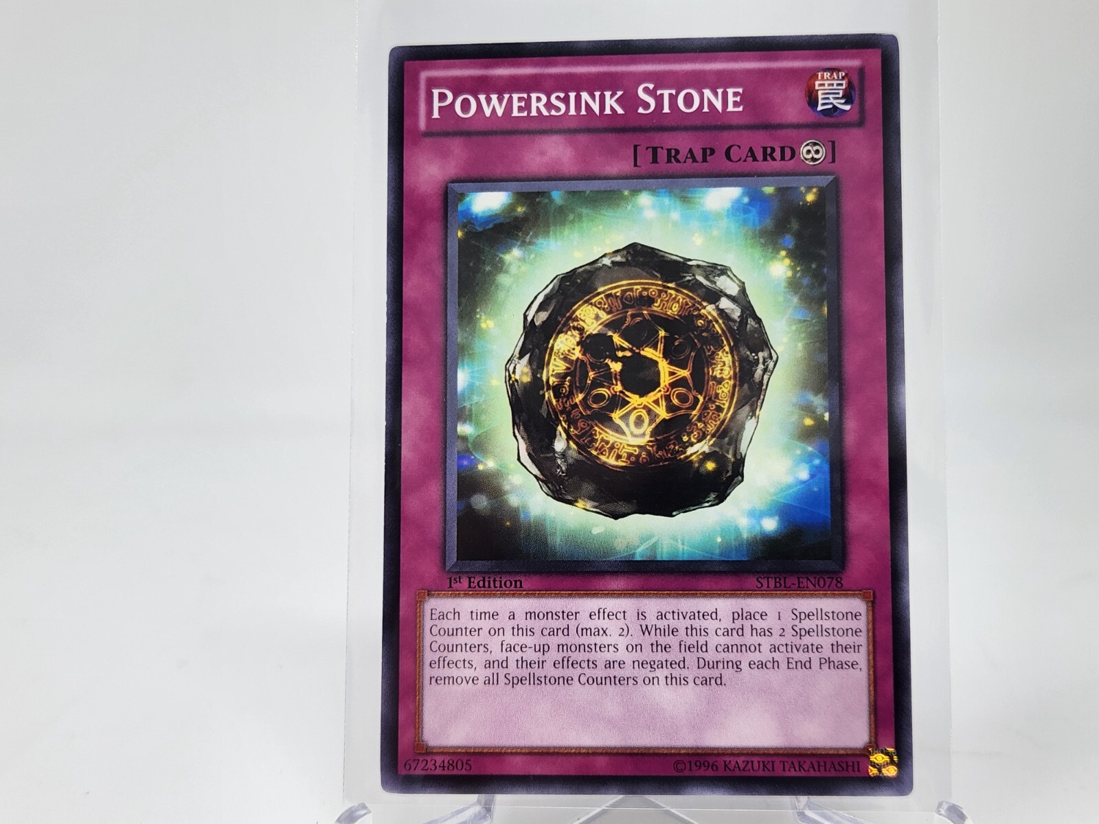 Yu-Gi-Oh Powersink Stone STBL-EN078 Common 1st Edition NM | eBay