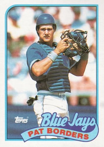 #693 Pat Borders - Toronto Blue Jays - 1989 Topps Baseball | eBay