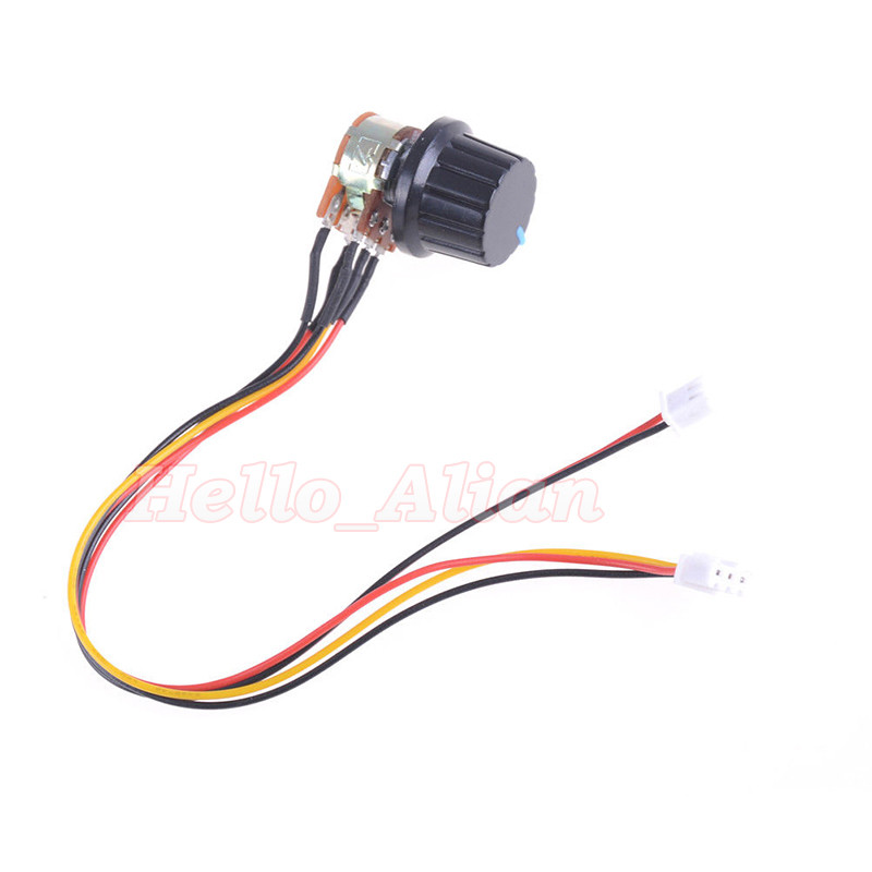 10K OHM Linear Taper Rotary Potentiometer Pot 10KB B10K ON OFF Switch ...