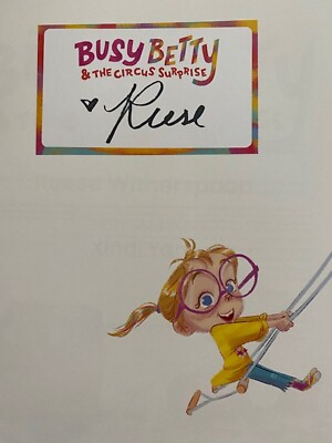 Reese Witherspoon Signed Autographed Busy Betty Book 1st Edition ...