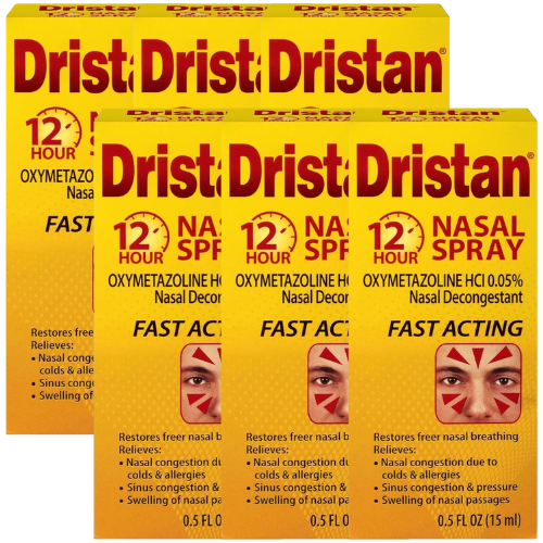 Dristan 12HR Nasal Spray Decongestant Fast Relief 0.5oz Bottle - Pack ...