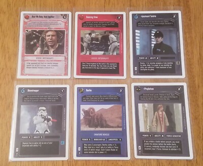 Star Wars Collectible Card Game - SWCCG: Premiere Unlimited - U Pick | eBay
