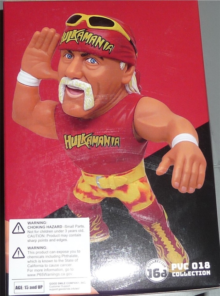 HULK HOGAN - 5" 16d Collection Wrestling Vinyl WWE Toy Figure PVC #018 | eBay