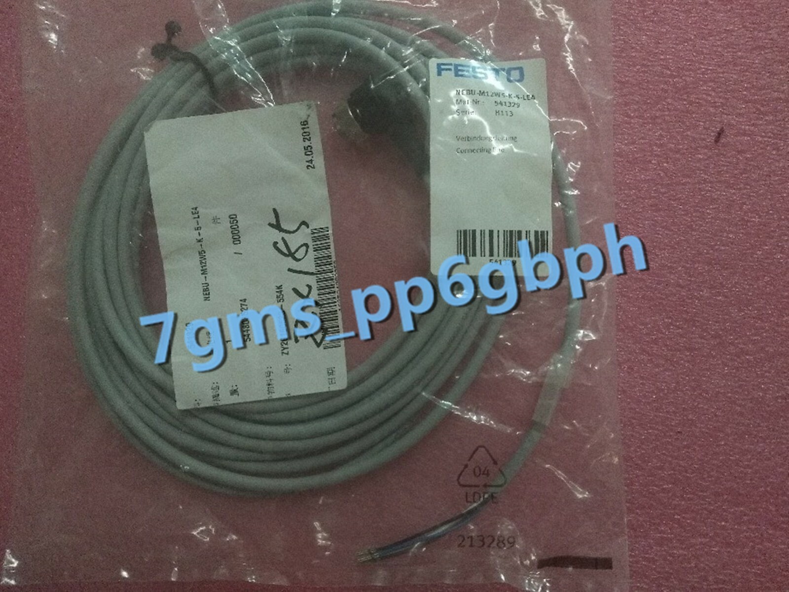 1 PCS NEW IN BOX FESTO cable 541329 NEBU-M12W5-K-5-LE4 | eBay