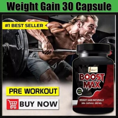Fast Weight Gain Booster Pills Muscle Gainer WEGHT GAIN 30 CAPS + FS | eBay