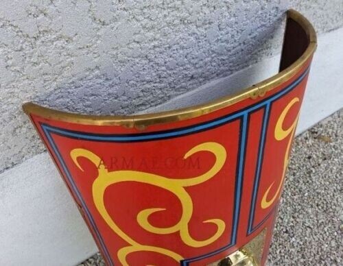 Halloween SCA Roman centurion armor Roman Scutum roman full size battle ...