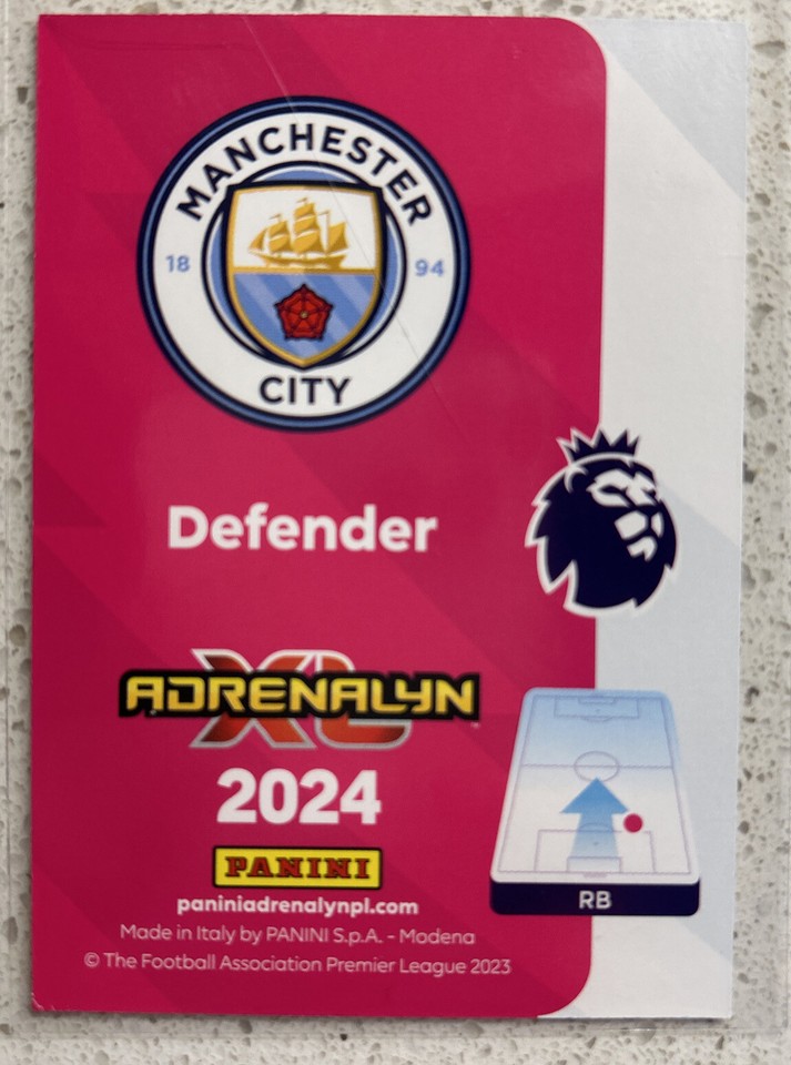 Rico Lewis - FUTURE STAR - PANINI ADRENALYN XL 2024 - No.425 Man City ...