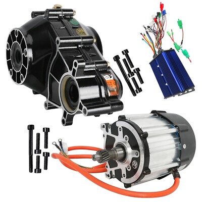 1500W 72V Brushless Differential Motor Controller Electric ebike Go ...