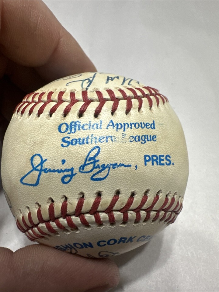 Signed Autographed Baseball Ball UNKNOWN PLAYER SIGNATURES Collectible ...