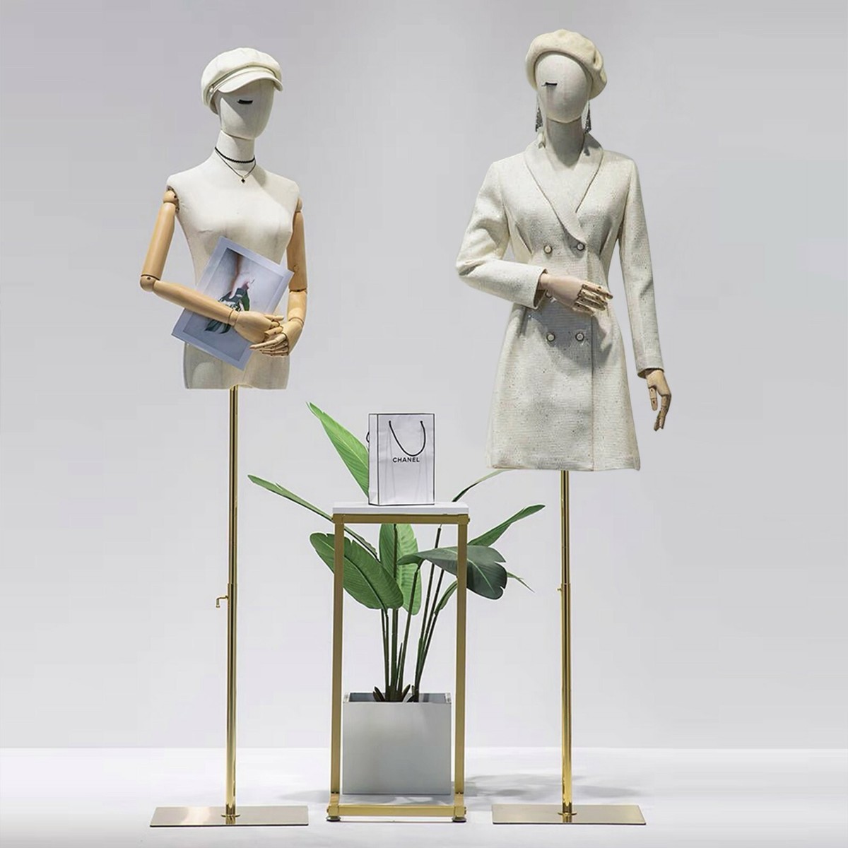 Clothing Manikins Display