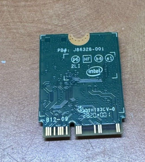 Intel Wi-Fi 6 AX201 (Gig+) Wireless LAN Wifi Wi-Fi Adapter Card 2230 ...