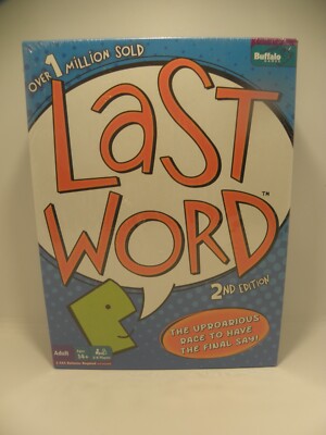 Last Word Game 2nd Edition SEALED | eBay