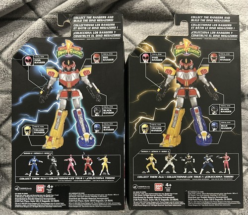 Mighty Morphin Power Rangers BUILD A MEGAZORD Legacy BLUE AND WHITE ...