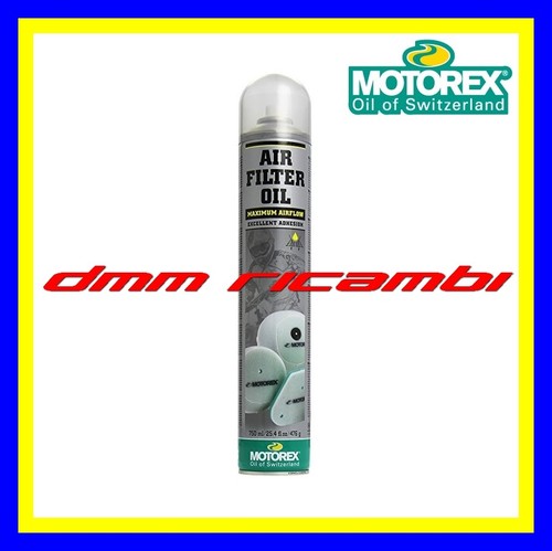 Olio spray filtri aria spugna MOTOREX Air Filter Oil 655 CROSS ENDURO ...