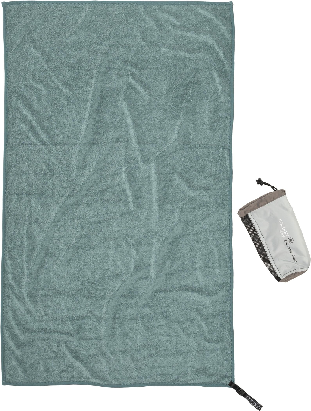 Cocoon Eco Trek Travel Towel, Nile Green, Small | eBay