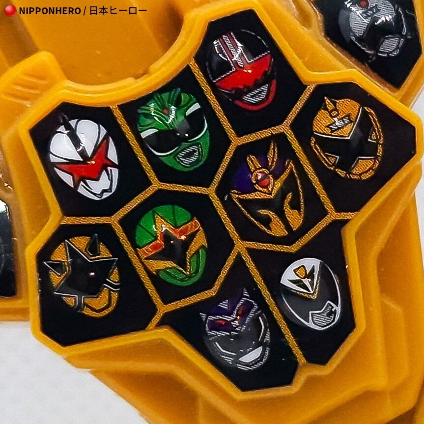 Super Sentai Gokaiger DX Ranger Key GOLD ANCHOR GOKAI SILVER Power ...