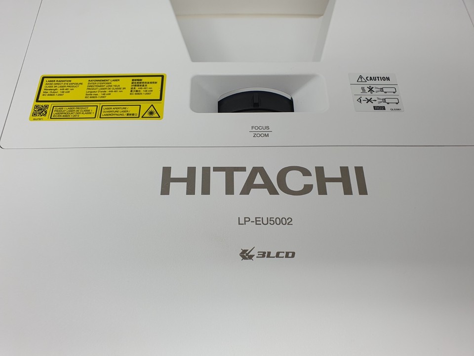 Hitachi LP-EU5002 Projector 5,000 Lumen Laser 3 LCD Projector Fully ...