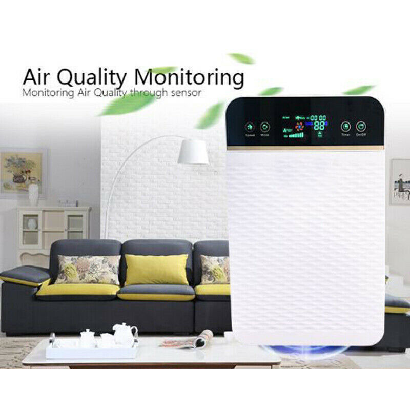 Air Purifier HEPA Filter Home PM2.5 Odor Dust Cleaner English version w ...
