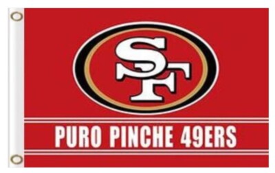 San Francisco 49ers Puro Pinche Flag 3x5ft | eBay