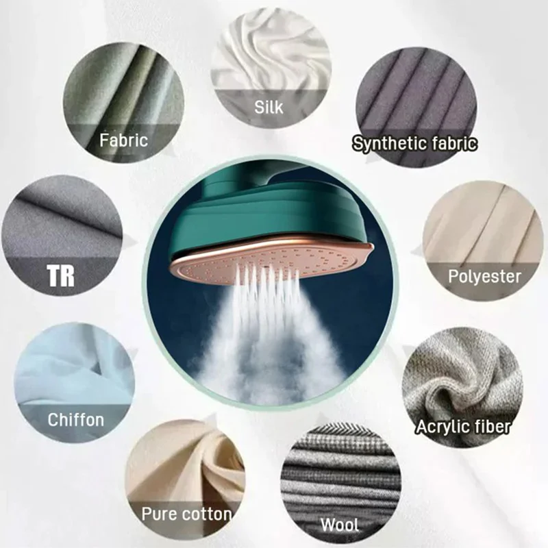 Mini Garment Steamer Steam Iron Adjustable Handheld Portable Travelling ...