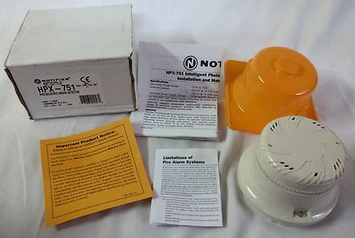 NOTIFIER HPX-751 Photoelectric Smoke Detector Analog Addressable Air ...