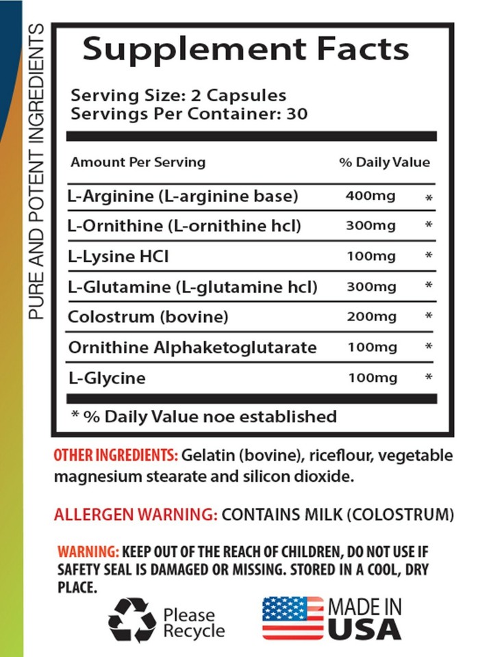 Muscle BuilderXXL Promotes Natural Joint Growth Ant-Aging Bones 2B ...
