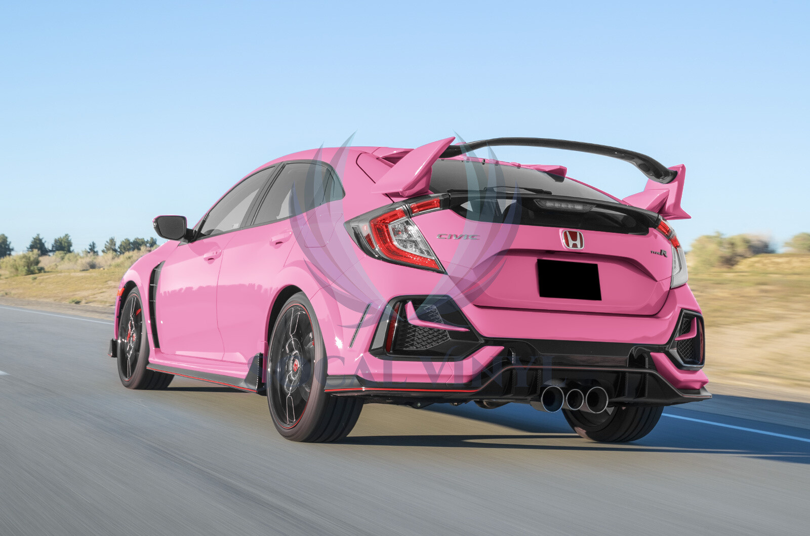 High Gloss Light Pink Car Vinyl Wrap Sticker Decal Sheet Film DIY Air ...