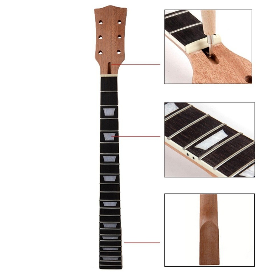 Electric Guitar Neck 22 Frets Canada Maple for Gibson Les Paul ...