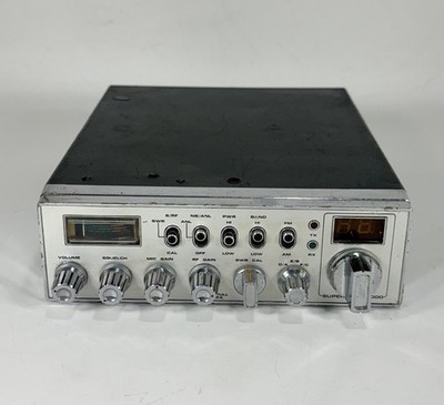 Super Star 3000 - 40-Channel CB Radio with RF-Power Meter - Power On ...