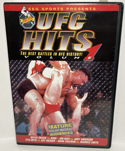 UFC Hits Best Battles In UFC History Vol 1 DVD * MMA | eBay