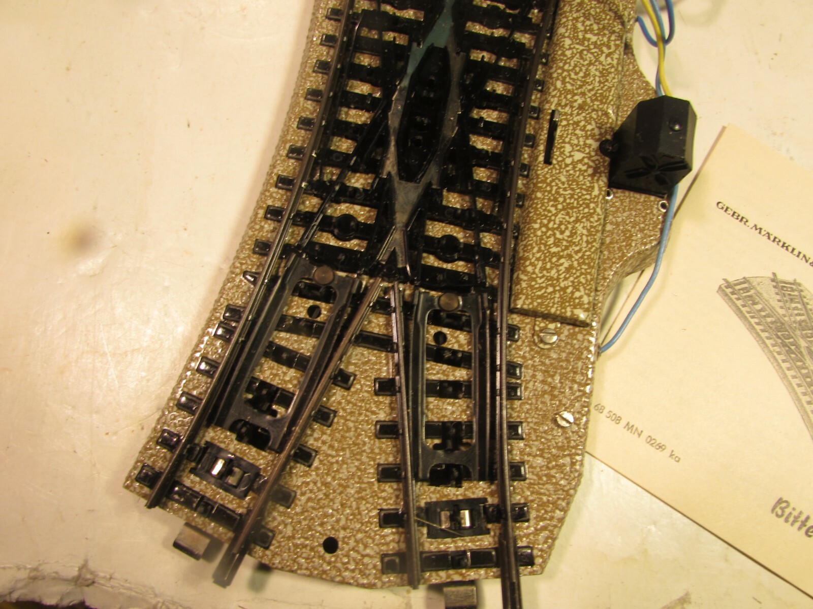 Marklin 5128 HO Scale Crossover Track in Original Box | eBay