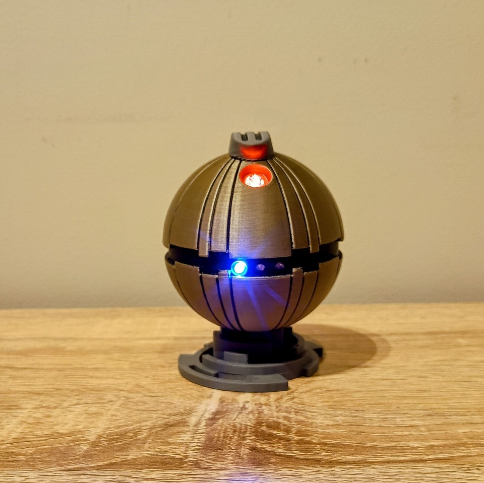 3D Printed Star Wars Droid Popper EMP Prop with LEDs and Long-lasting ...