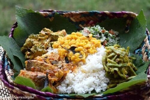 Ceylon Natural Handmade Reed Basket Pan Wattiya Valuable Kitchen Décor ...