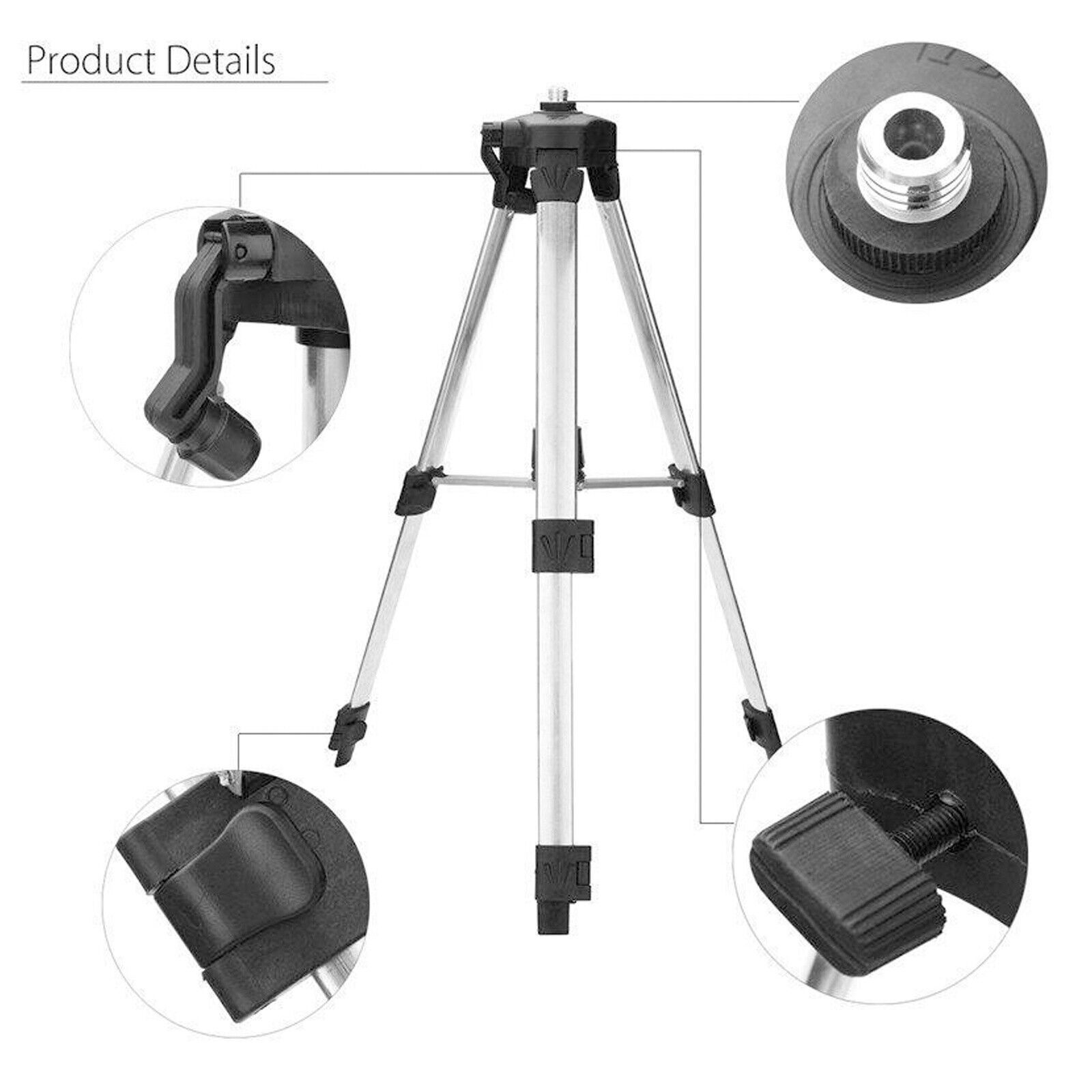 Tripod Stand For Laser Level Stand Holder Adjustable Measurement ...