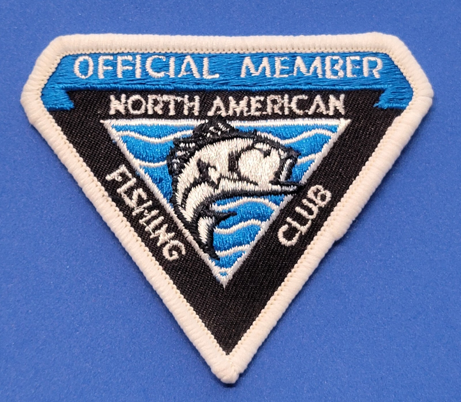 North American Fishing Club Iron-On Patch Diamond Embroidered (NEVER ...