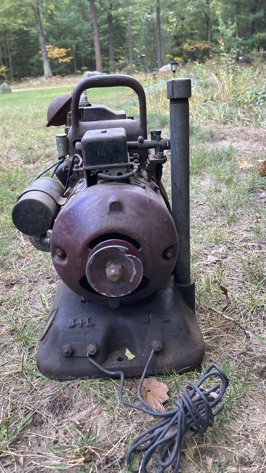 Antique Vintage Rare Generator Continental Motors Tiny Tim Gas Engine ...