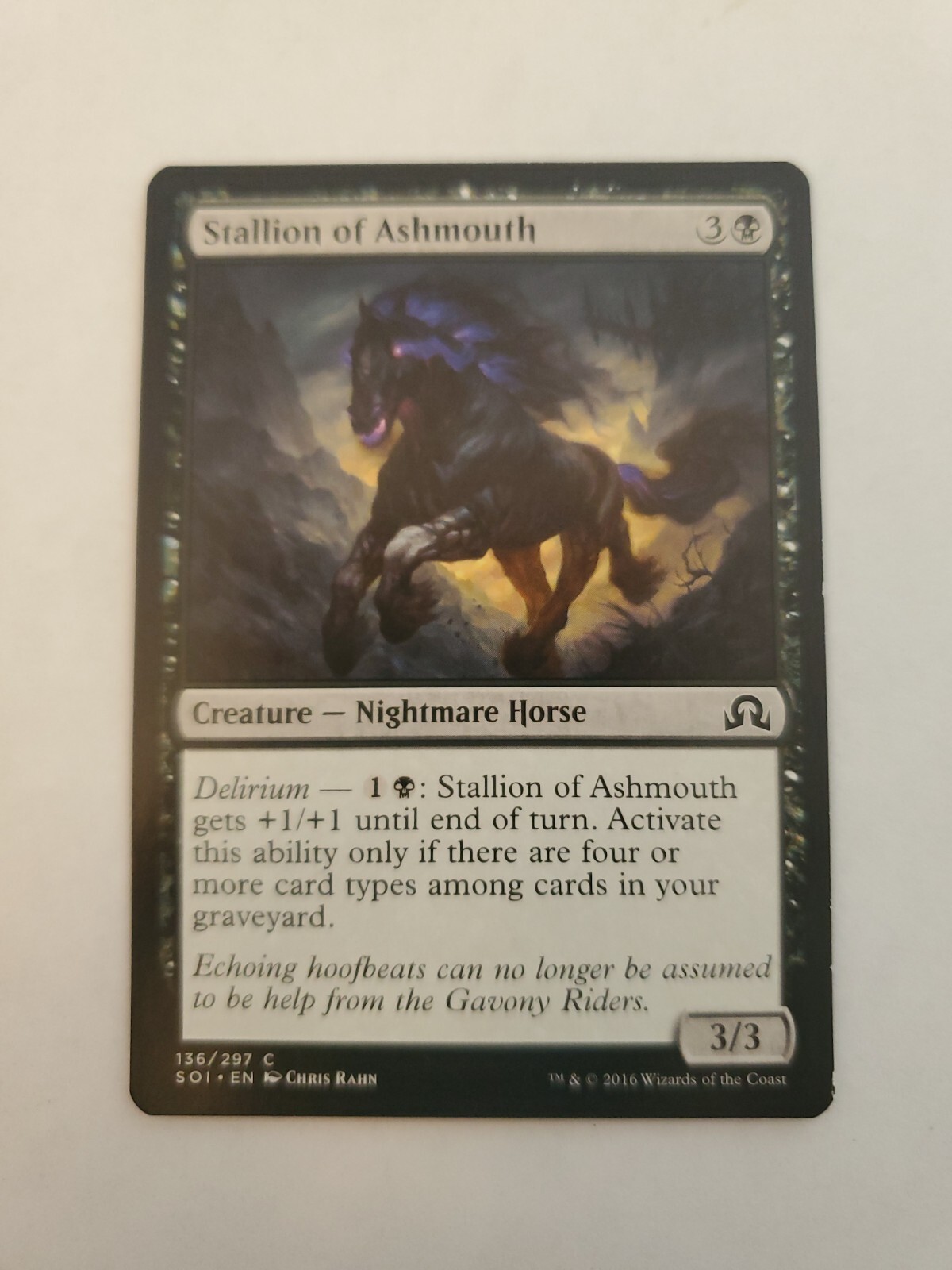 MTG+Stallion+of+Ashmouth+Shadows+Over+Innistrad+136%2F297+Regular ...