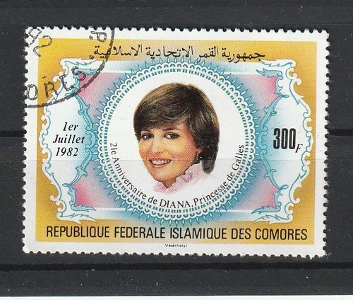 Comores Comoros Lady Diana Stamps Stamps Sellos Timbres | eBay