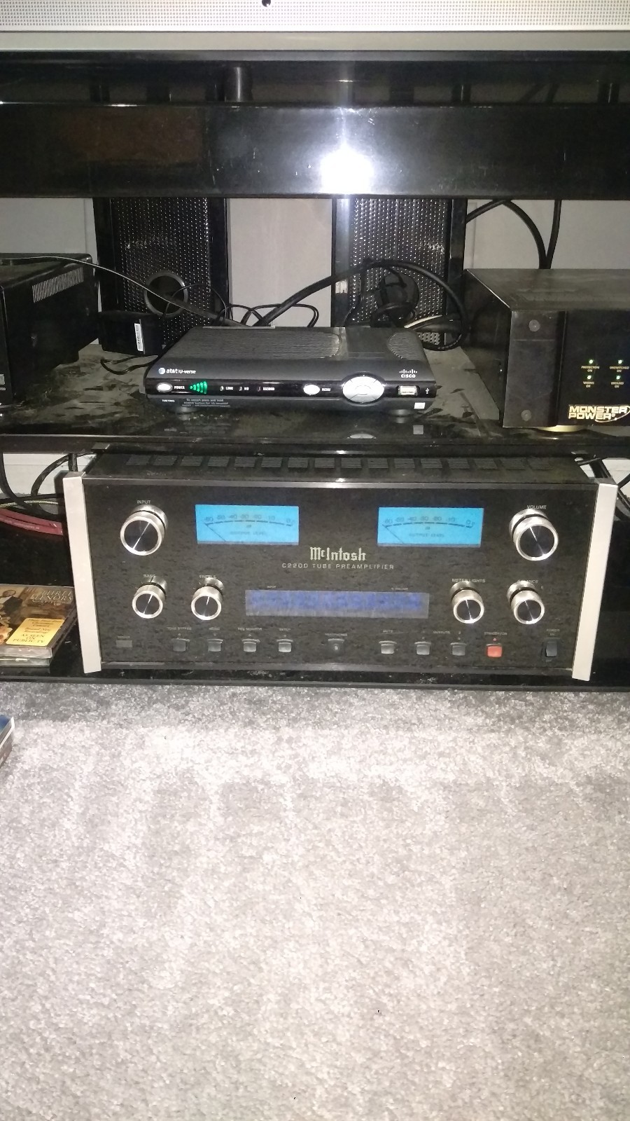 McIntosh XRT 30 SPEAKER SYSTEM ( MC1201 Amps & C2200 Tube Preamp ...