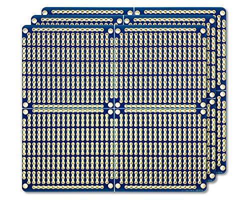 Snappable PCB Strip Board with Power Rails for Electronics Projects ...