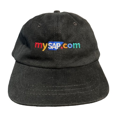 mySAP Promo Software German Tech Business Hat Windows Mac Vintage 1999 ...