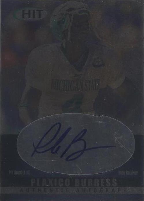 2000 Sage Hit - Autographs Plaxico Burress #A4 Emerald (AU, RC) for ...