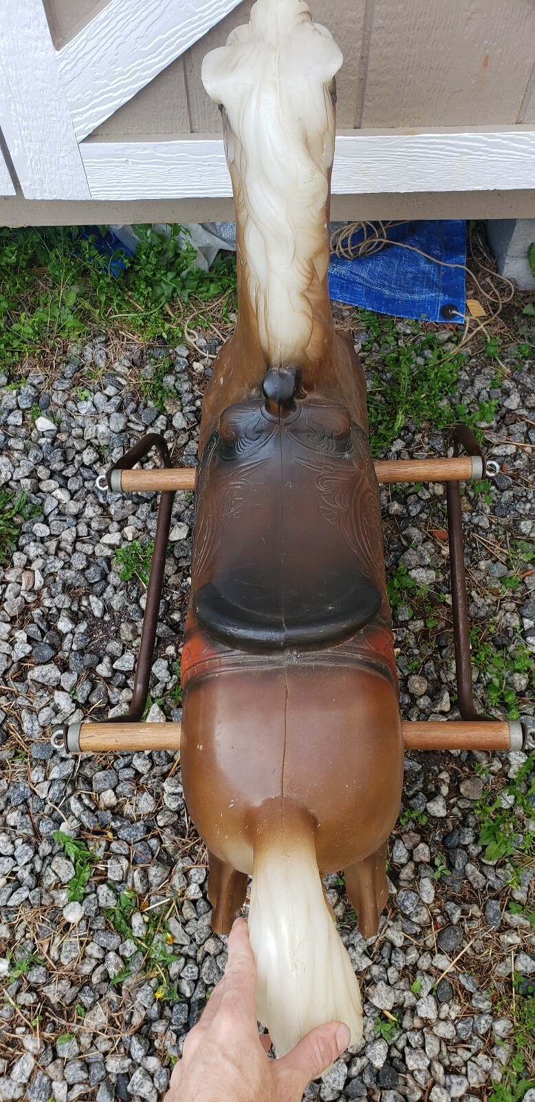 Vintage Wonder Horse Spring Rocking Horse | eBay