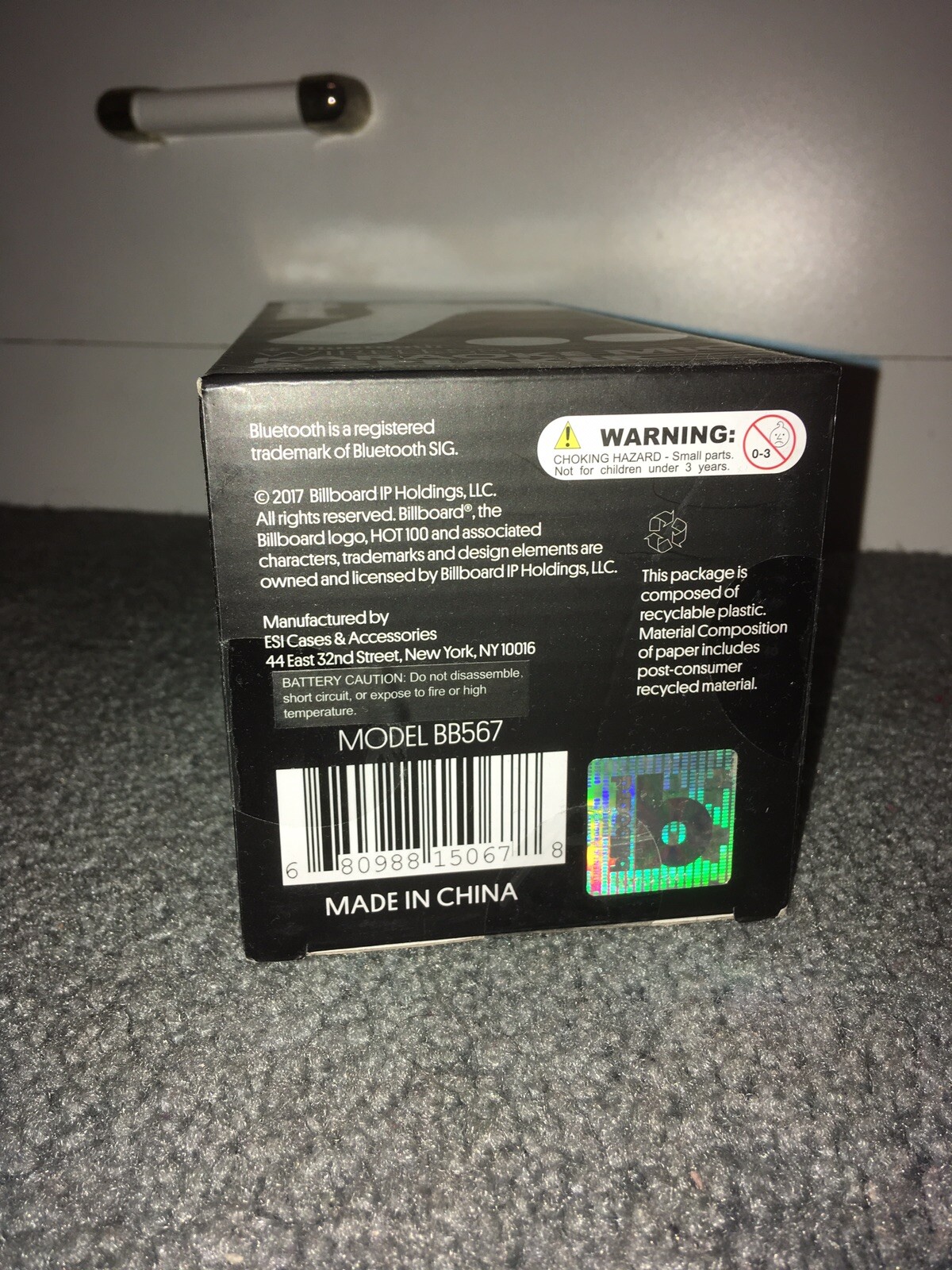 Billboard BB567 Bluetooth Wireless Karaoke Mic & Speaker w/ Built-in ...